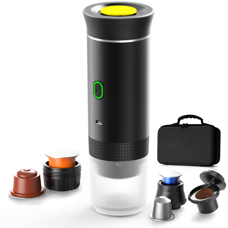 Espressor Portabil 3 in 1, Capsule Nespresso, Nescafe Dolce Gusto, Caf ...